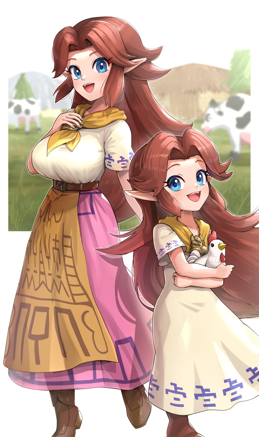 Gonzarez The Legend Of Zelda The Legend Of Zelda Majoras Mask Cremia Cucco Malon Zelda